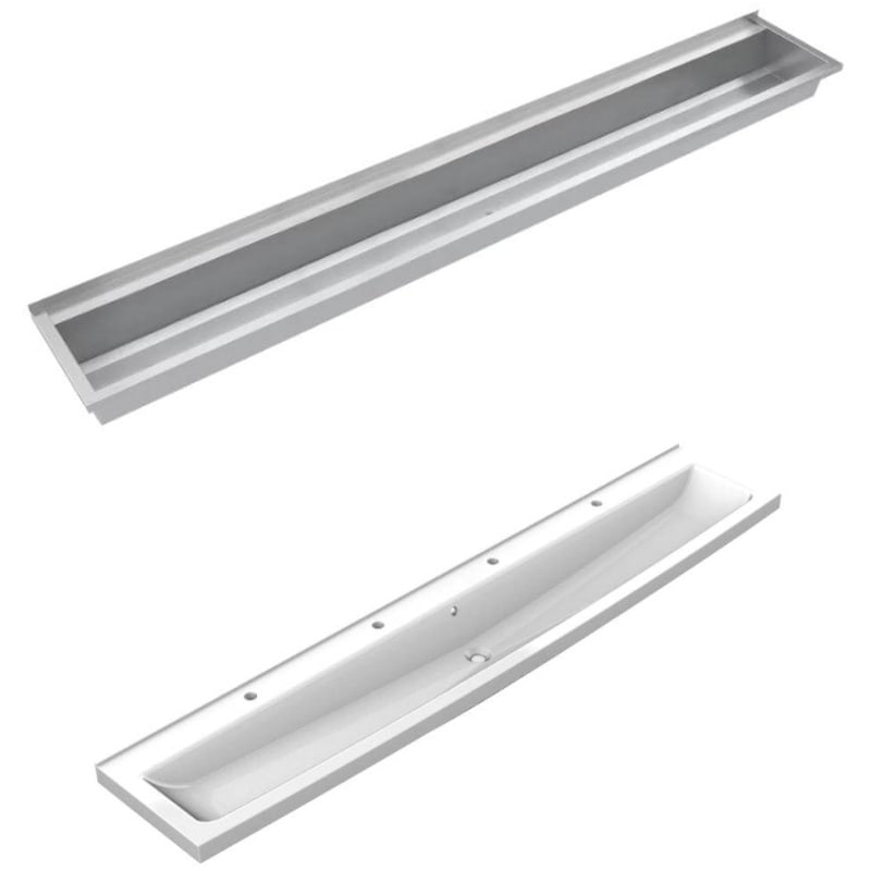 Trough Sinks - Wash Troughs — Flush Fittings