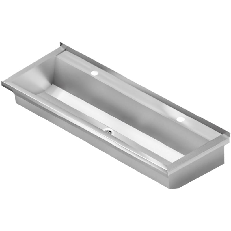 Franke Planox Stainless Steel Wash Troughs — Flush Fittings