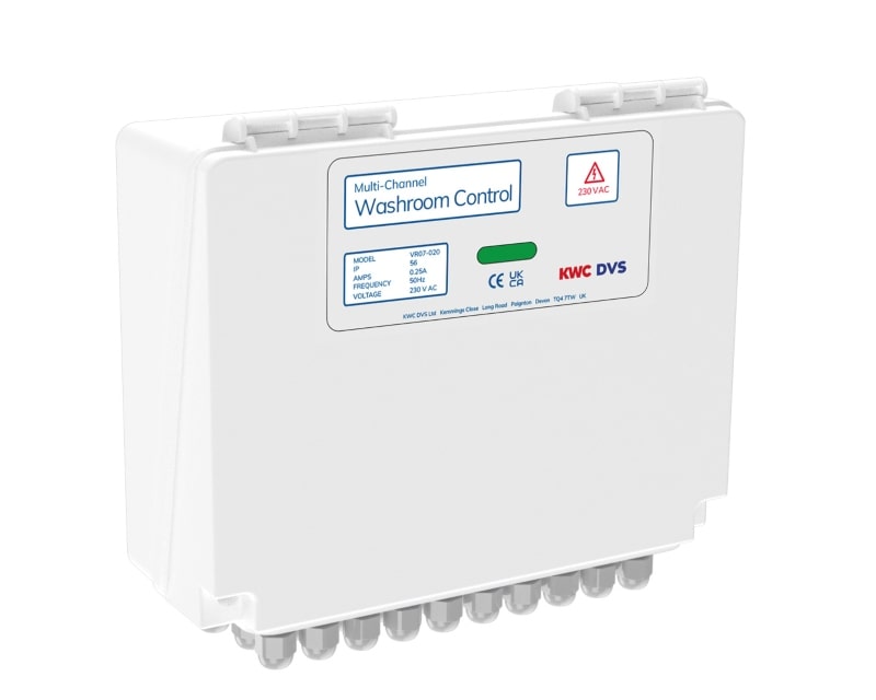 KWC DVS Multi Channel Washroom Control Box — Flush Fittings